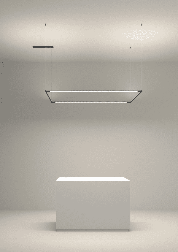 LEDSC4 Tubs Modular Rectangular Horizontal Pendant | Laser Lighting
