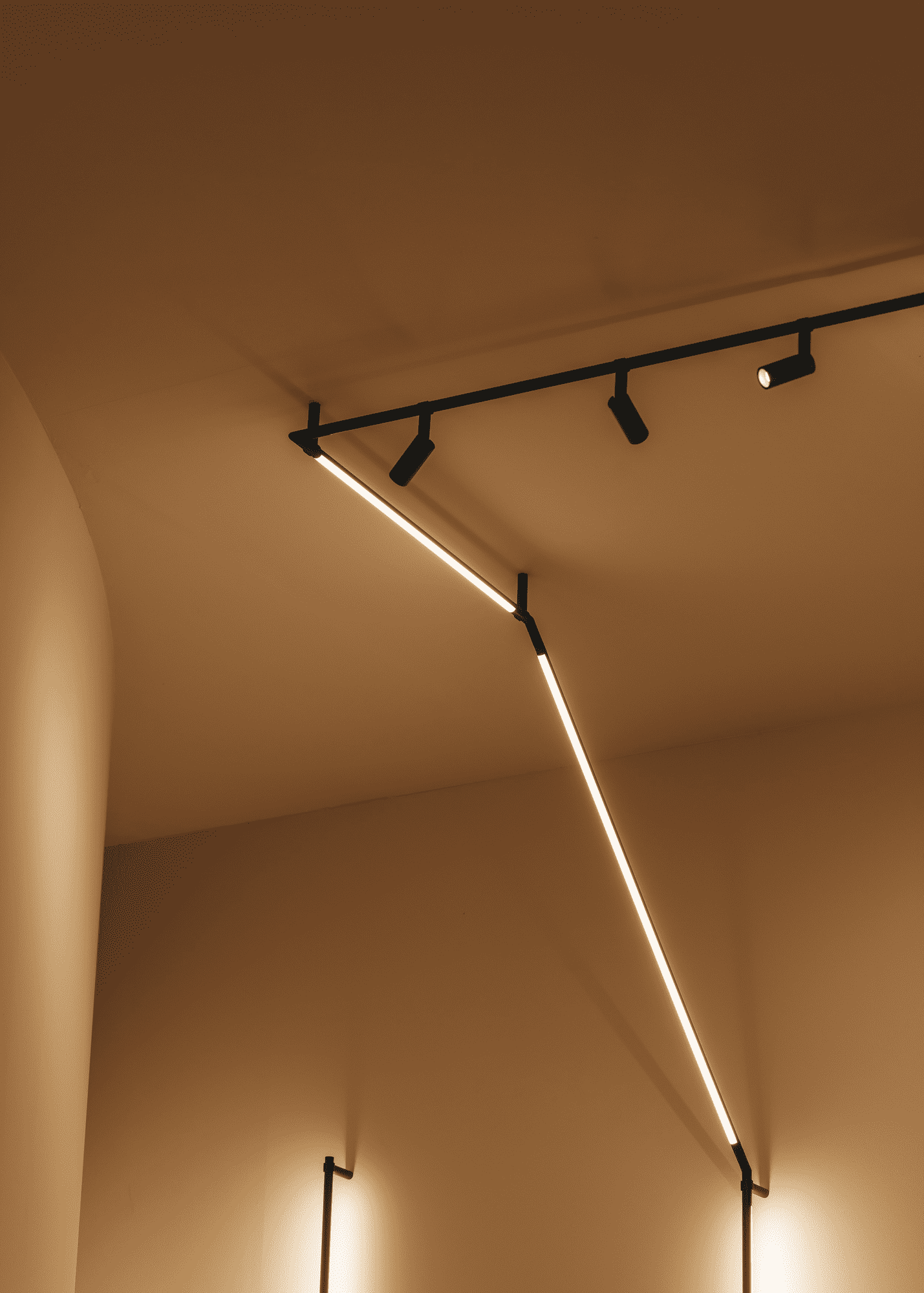 LEDSC4 Tubs Modular Track With 4 Spotlights | Laser Lighting