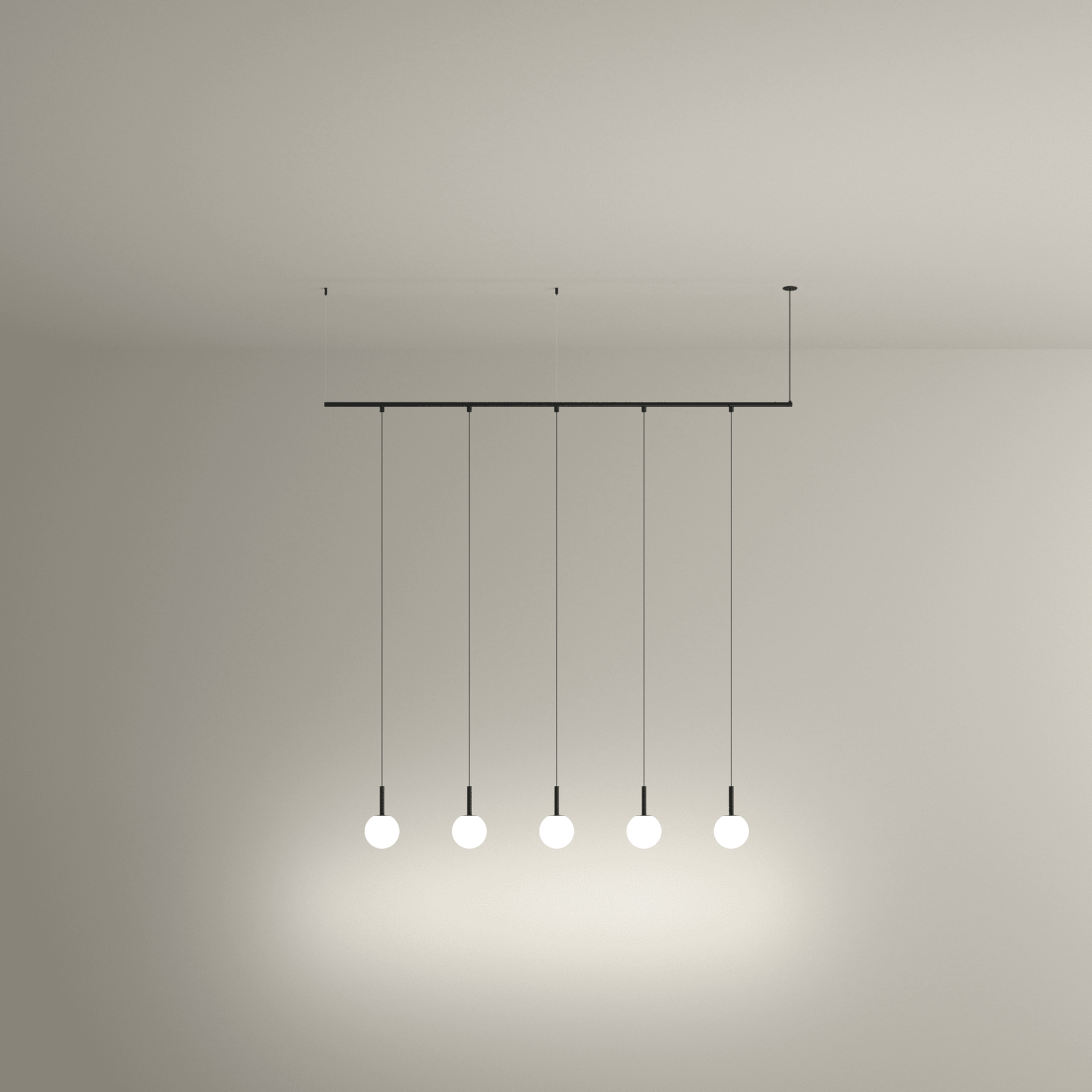 LEDSC4 Tubs Modular Track With 5 Spheres | Laser Lighting