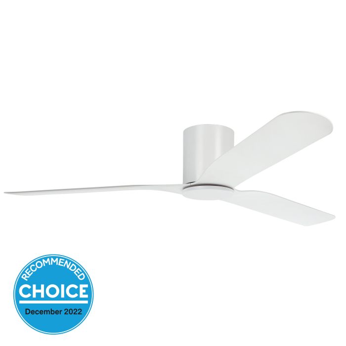 Ceiling Fan Close To Ceiling DC 40-IA 2 X Sizes | Laser Lighting